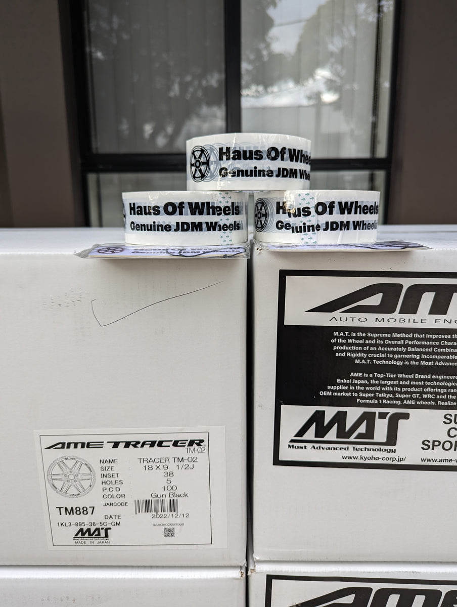 AME (Engineered By Enkei) Tracer TM02 (Gunblack) – Hausofwheels