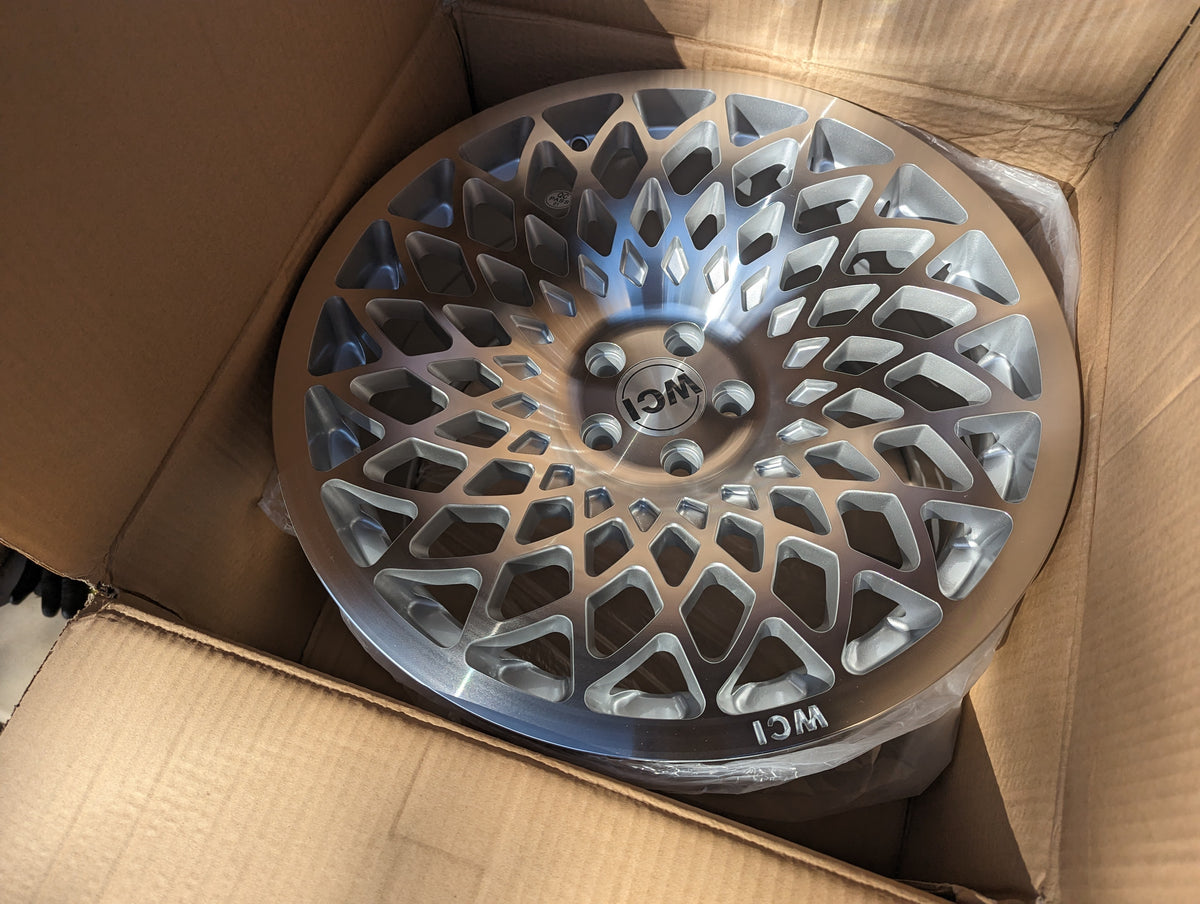 WCI MT1O (Silver) Mesh Wheels - 5x100 - 18x9.5 +35 – Hausofwheels