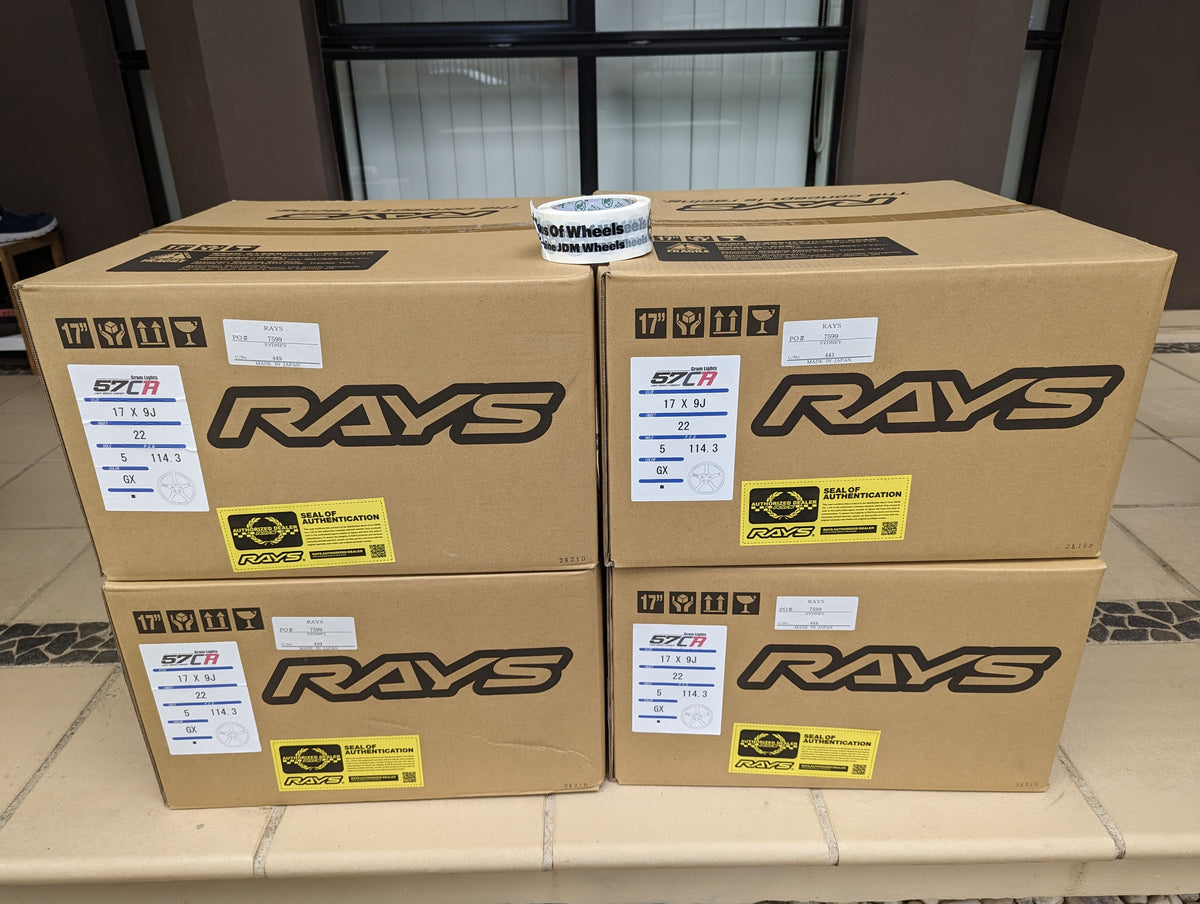 Rays Gramlight 57 CR (Gloss Black) - 5x114.3 - 17x9 +22 – Hausofwheels