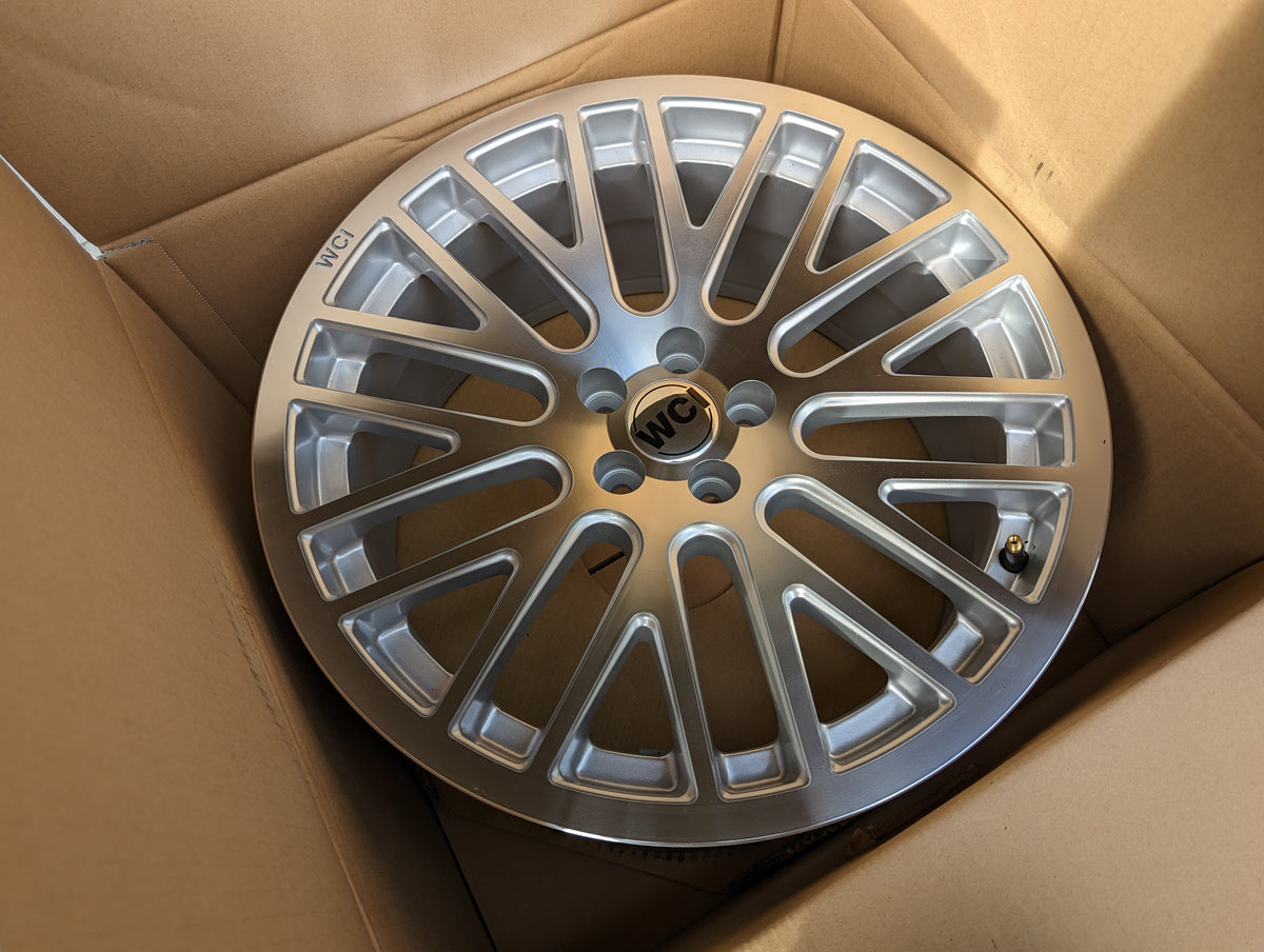 WCI SY10 ( Silver ) Wheels - 5x100 - 18x8.5 +35 – Hausofwheels