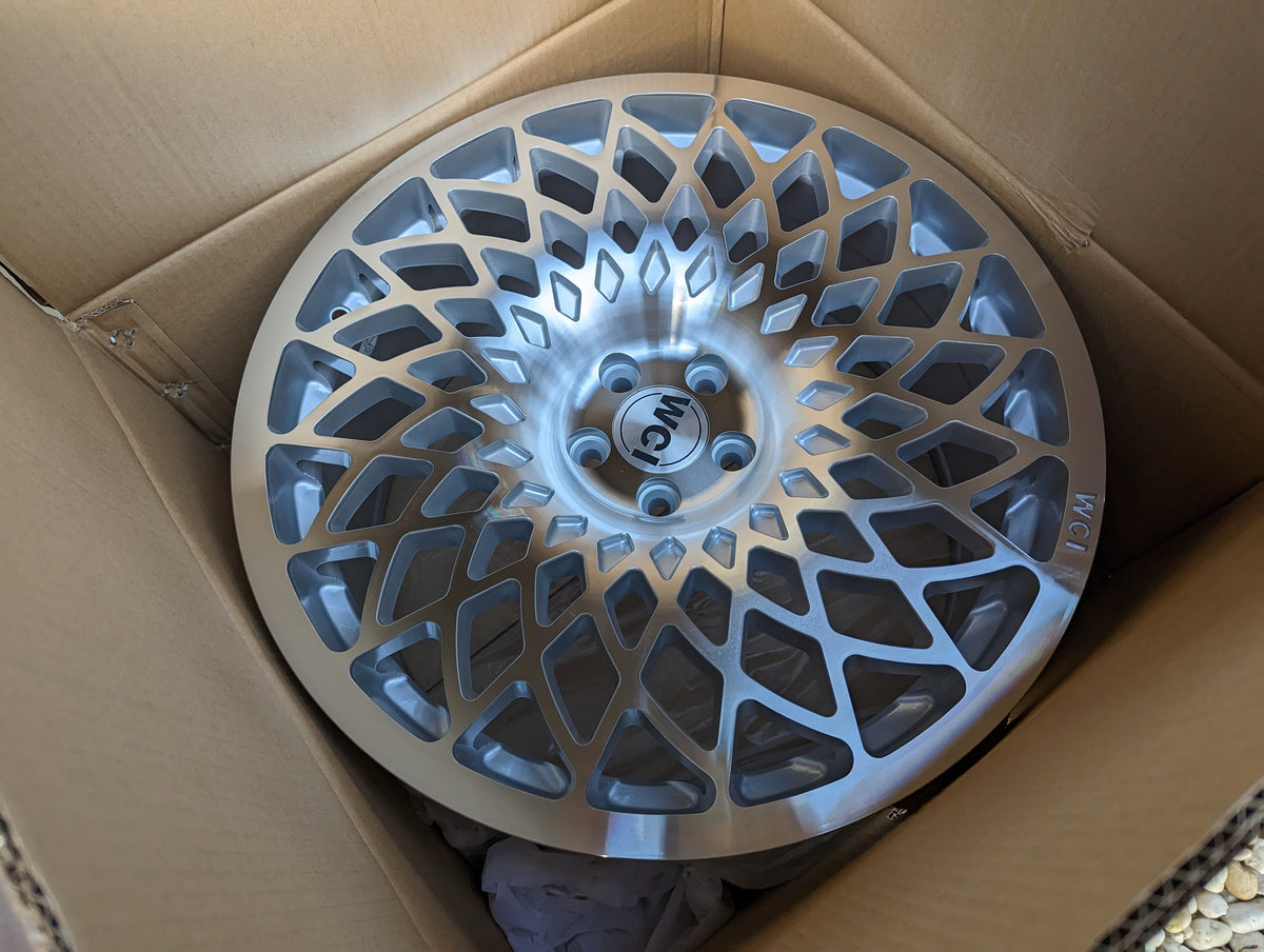 WCI MT10 ( Silver ) Mesh Wheels - 5x100 - 19x8.5 +35 – Hausofwheels