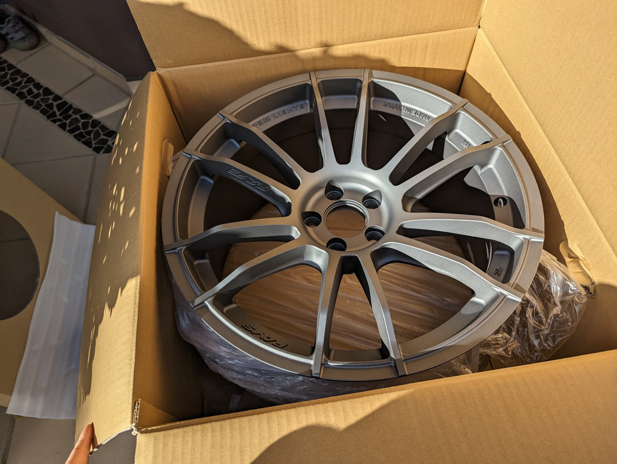 Rays Gram Lights 57 XR (Matte Graphite) 5x100 - 18x9.5 +38 – Hausofwheels