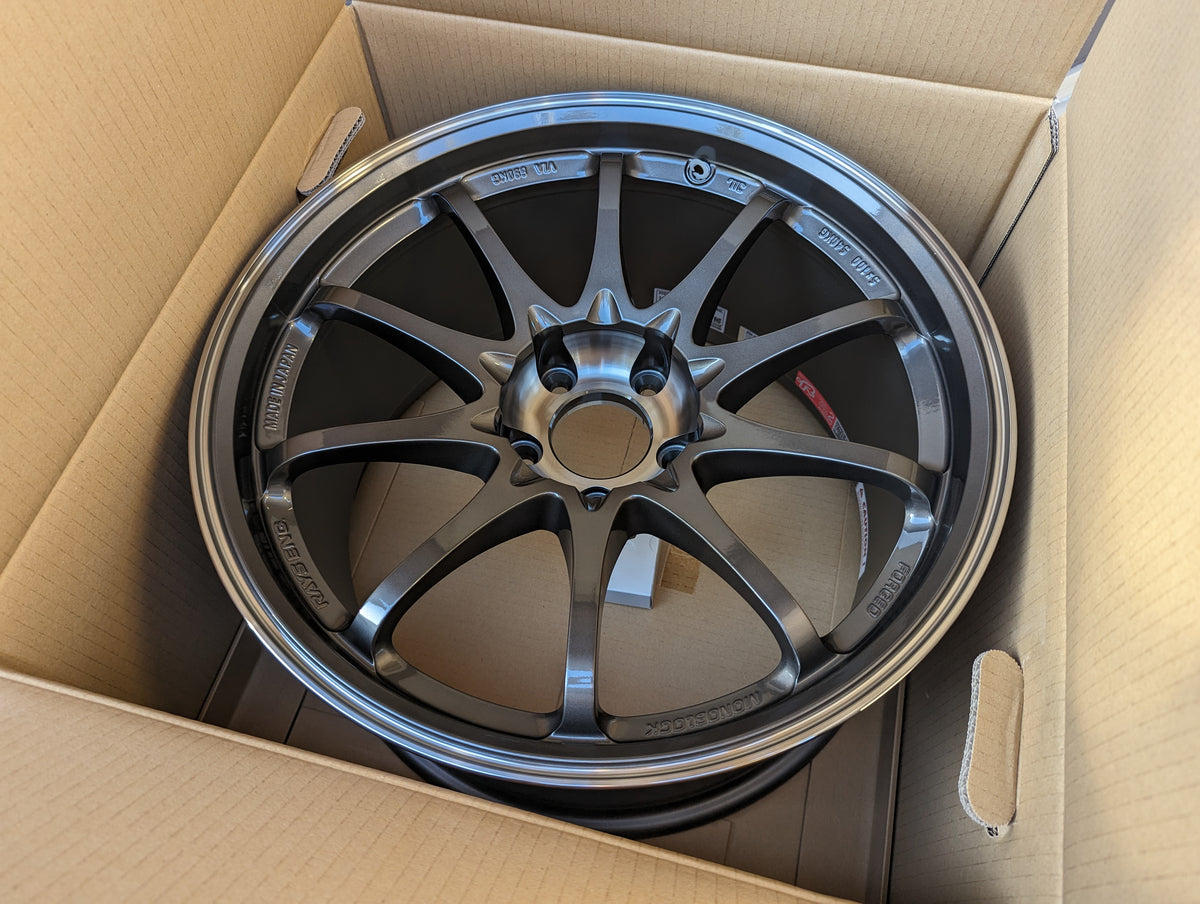 *Brand New* Rays Engineering Volk Racing CE28SL (Pressed Graphite) - 5 ...