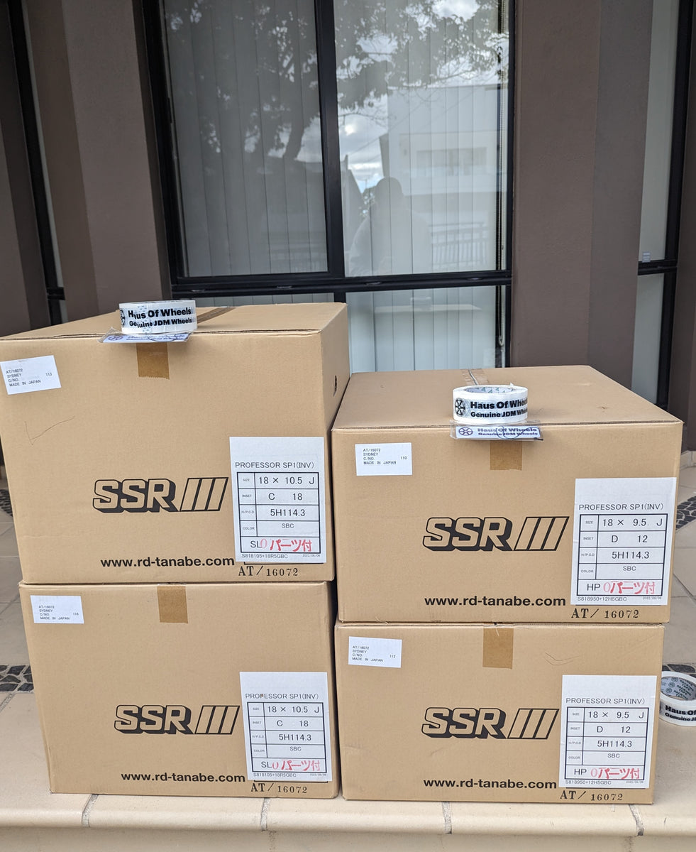 SSR SP1 (SBC - Chrome) - 3 Piece Wheels – Hausofwheels