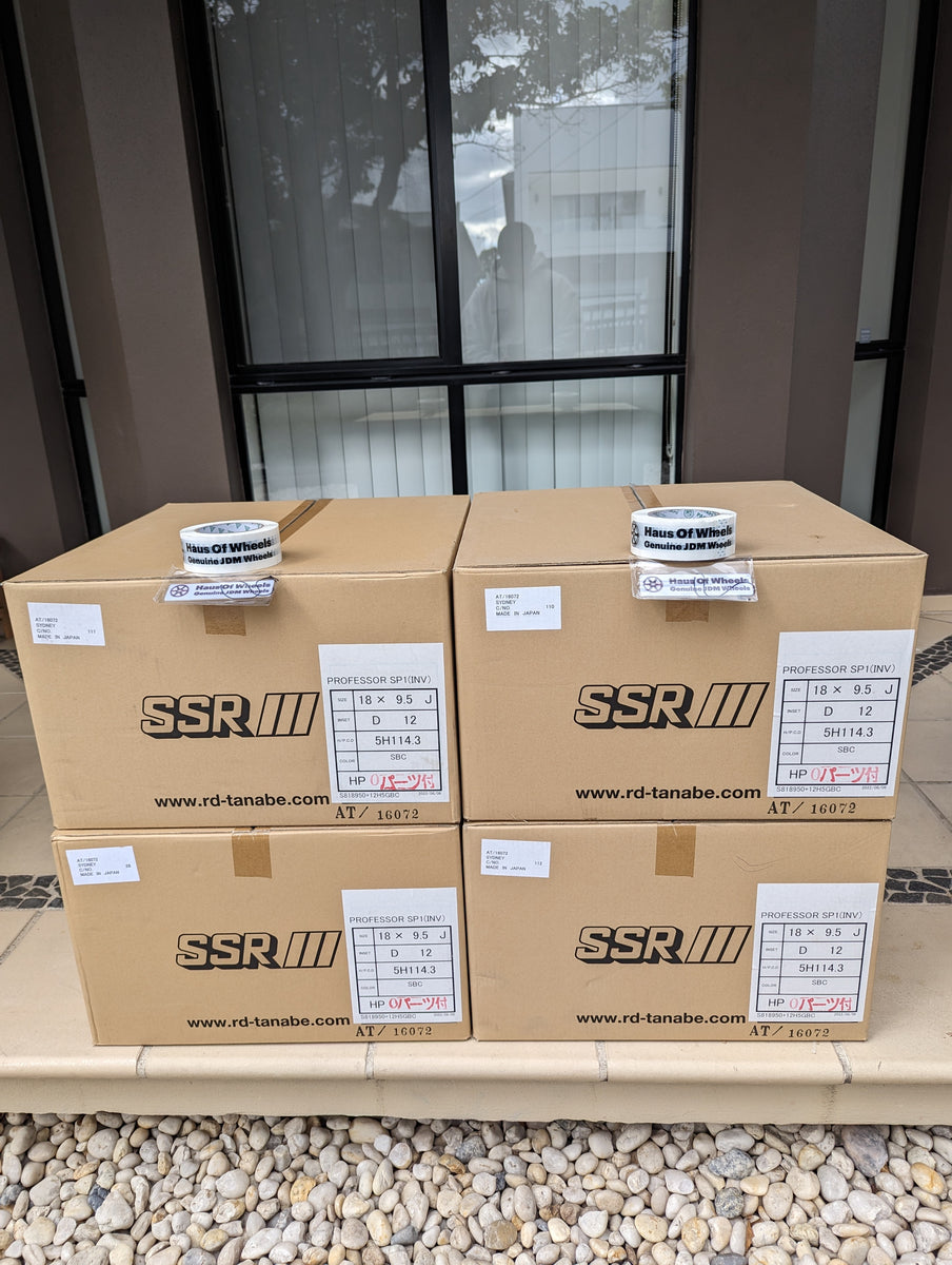 SSR SP1 (SBC - Chrome) - 3 Piece Wheels – Hausofwheels