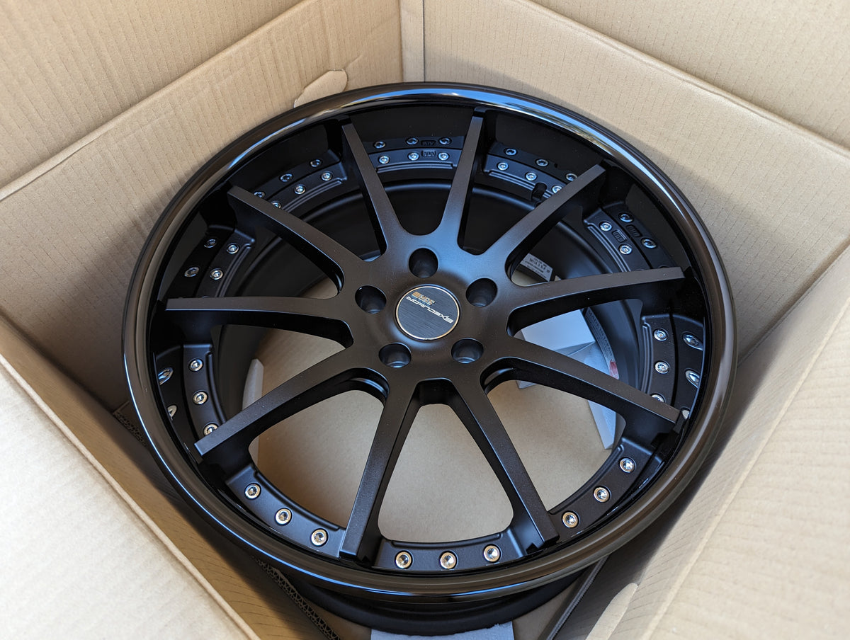 SSR Executor CV01(Triple Black) With Genuine SSR Executor Center Caps ...