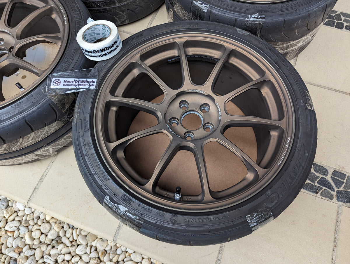 Rays Volk Racing ZE40 (Bronze) - 5x100 - F: 18x9.5 +43 - R: 18x10 +40 ...