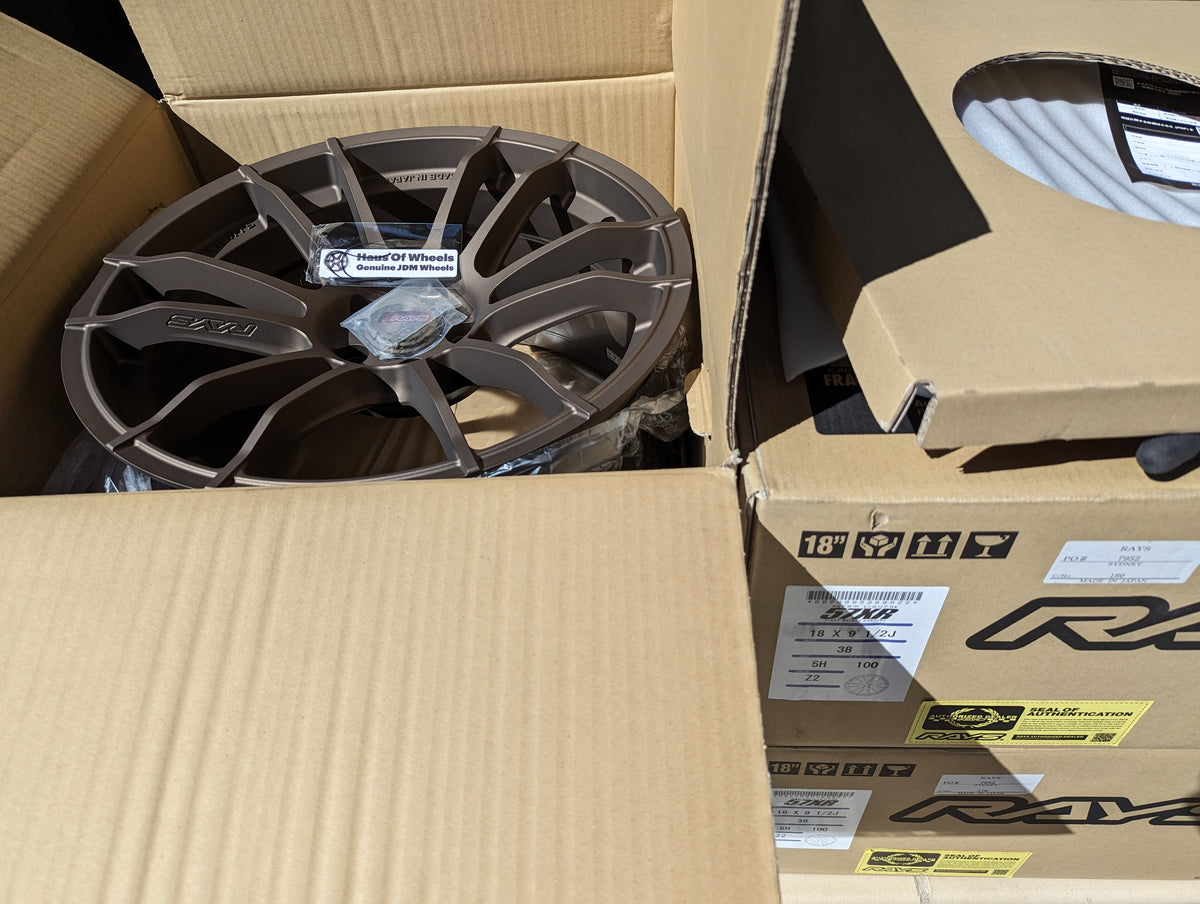 *Brand New* Rays Gram Lights 57 XR (Bronze) - 5x100 - 18x9.5 +38 – Hausofwheels