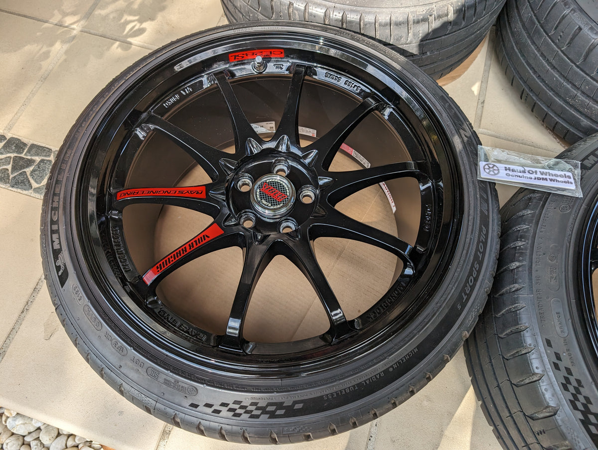 *Near New* Rays Engineering Volk Racing CE28SL (Gloss Black) with Genu ...