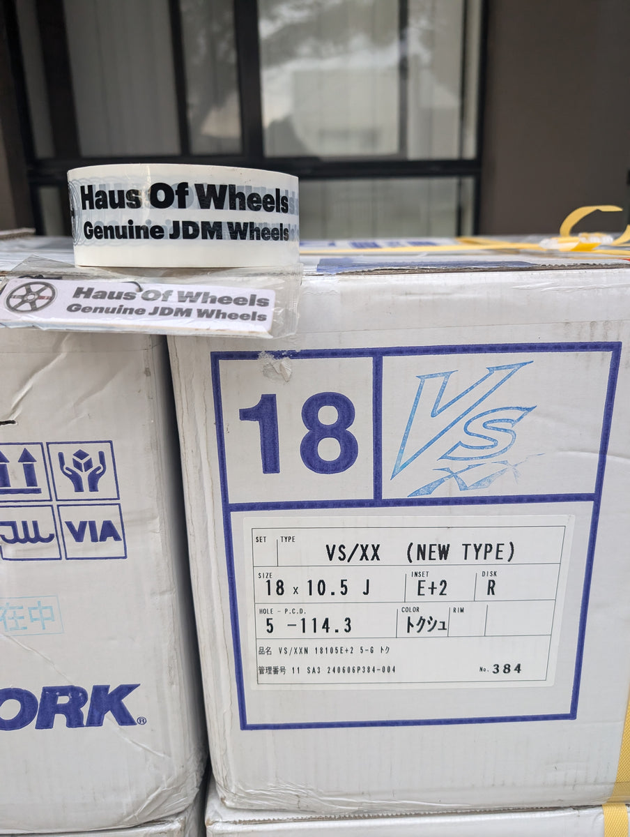 *Brand New* Work VS-XX (Silver) with Genuine Work VS Center Caps - 5x1 ...