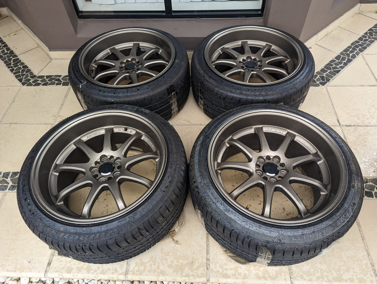 Work Emotion XD9 (Bronze) with Genuine Work Emotion Center Caps ...