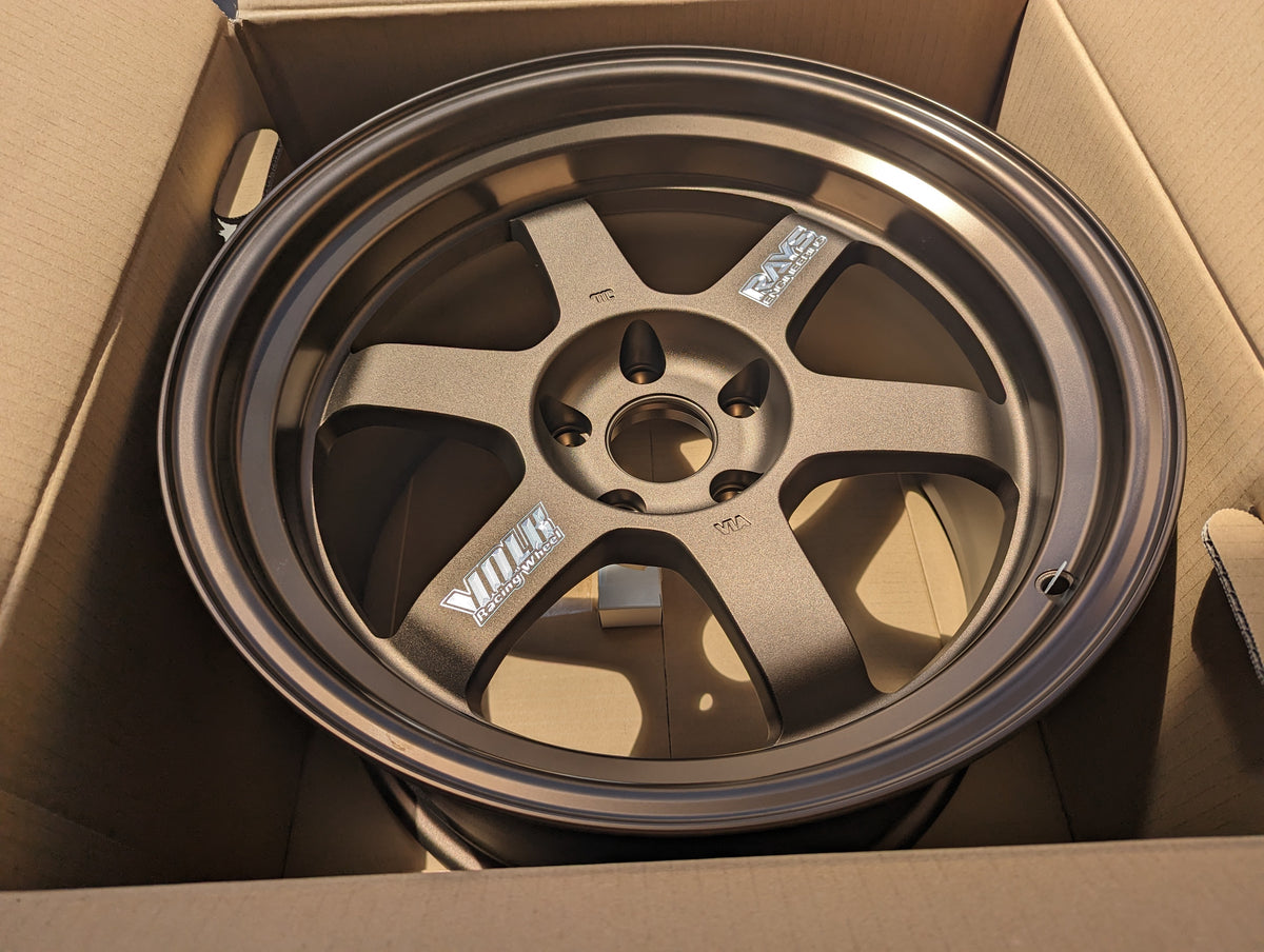 Deep Dish - Rays Volks Racing TE37V (Bronze) 10th Anniversary ...
