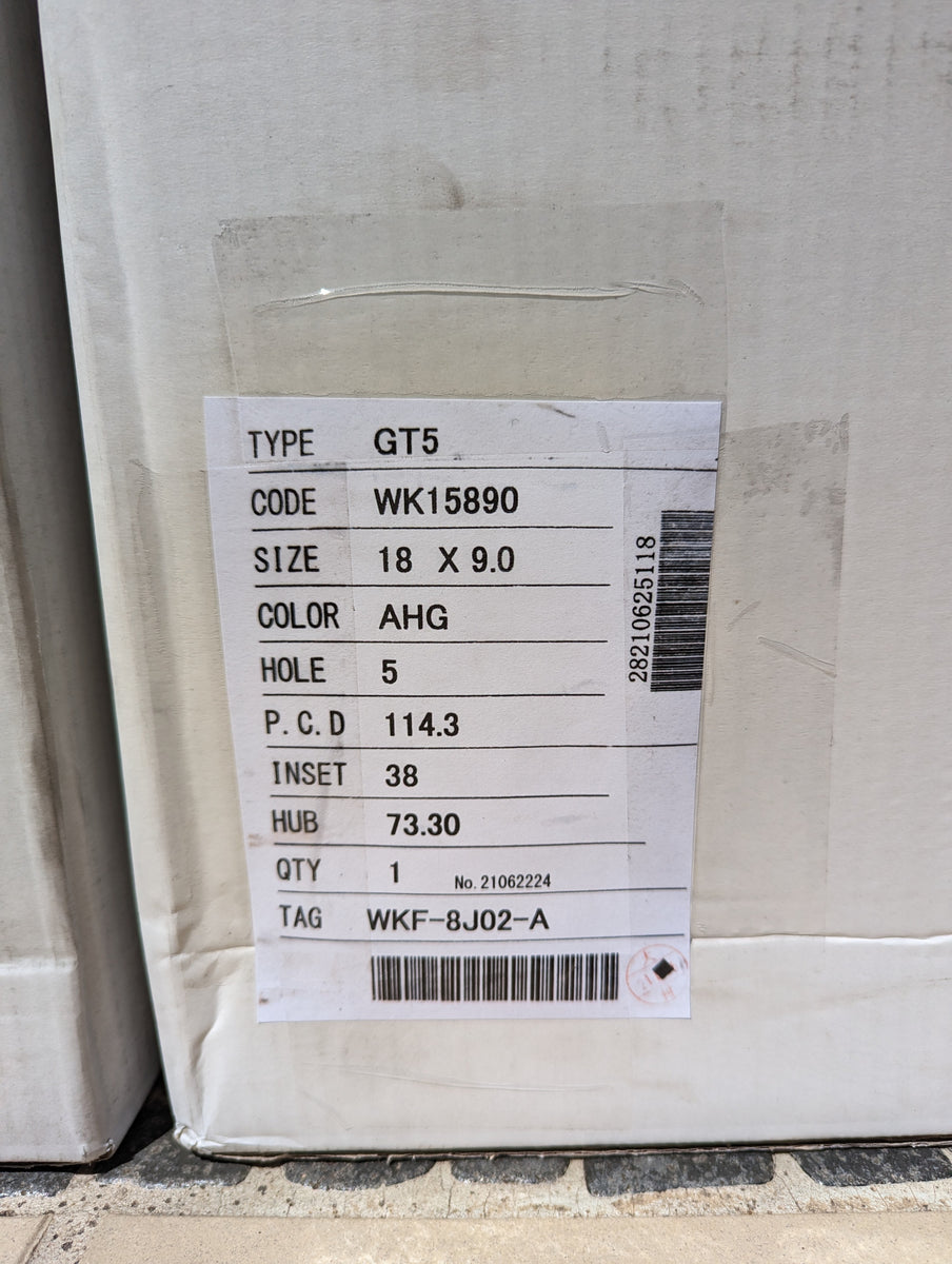 Work Emotion GT5 (Bronze) - Pair - 5x114.3 - 18x9 +38 – Hausofwheels