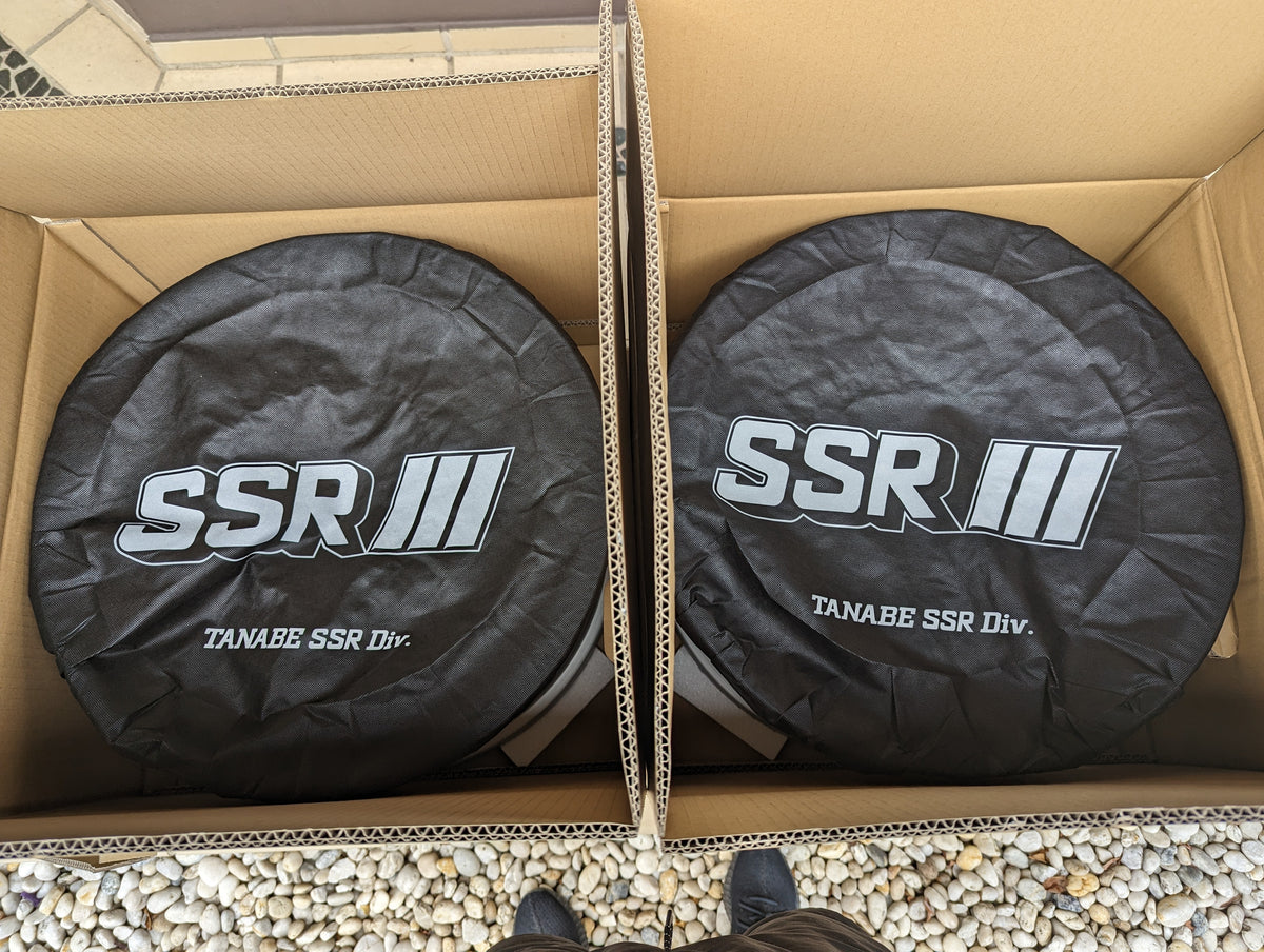 SSR SP1 (Silver) - 3 Piece Wheels - 5x114.3 -18x9.5 +25 (HP Disk ...